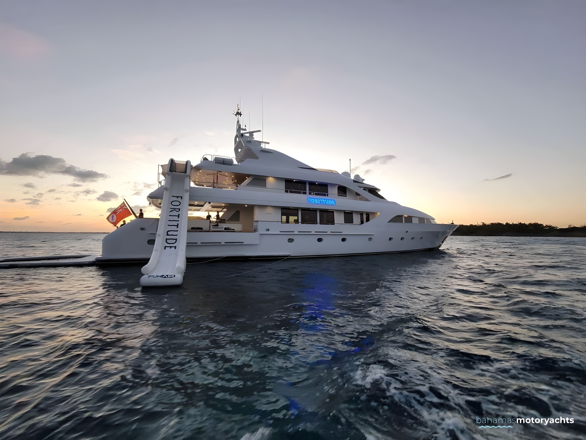 FORTITUDE | 136' Intermarine Savannah | Motor Yacht Charter in the Bahamas