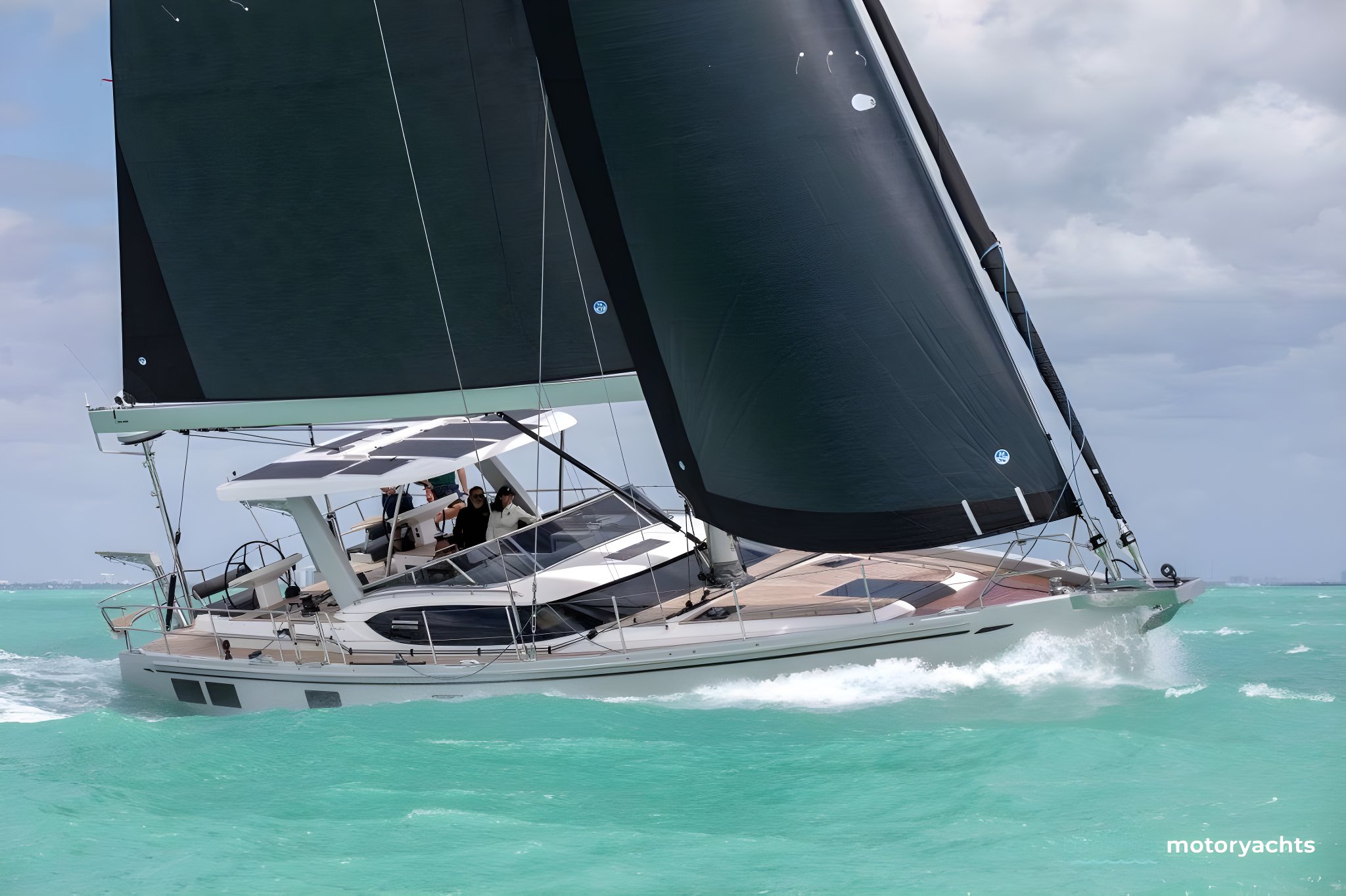 VANISHING POINT | 57' Hylas | Sailboat Charter in the Bahamas